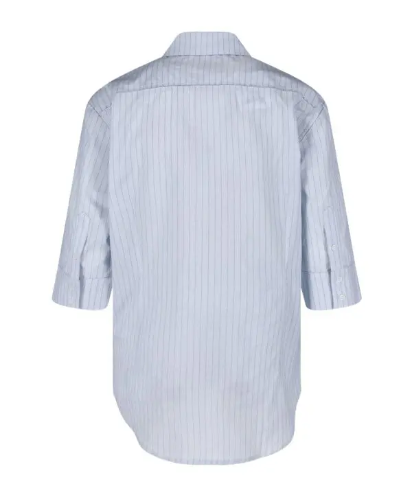 Paloma Wool Striped Oversized Shirt - White