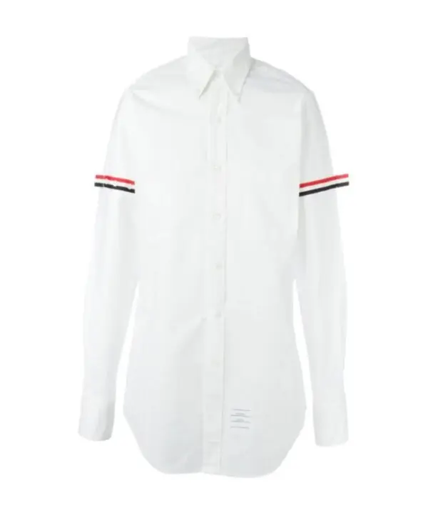 Thom Browne Grosgrain Armband Oxford Shirt