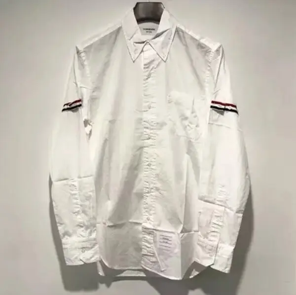 Thom Browne Grosgrain Armband Oxford Shirt