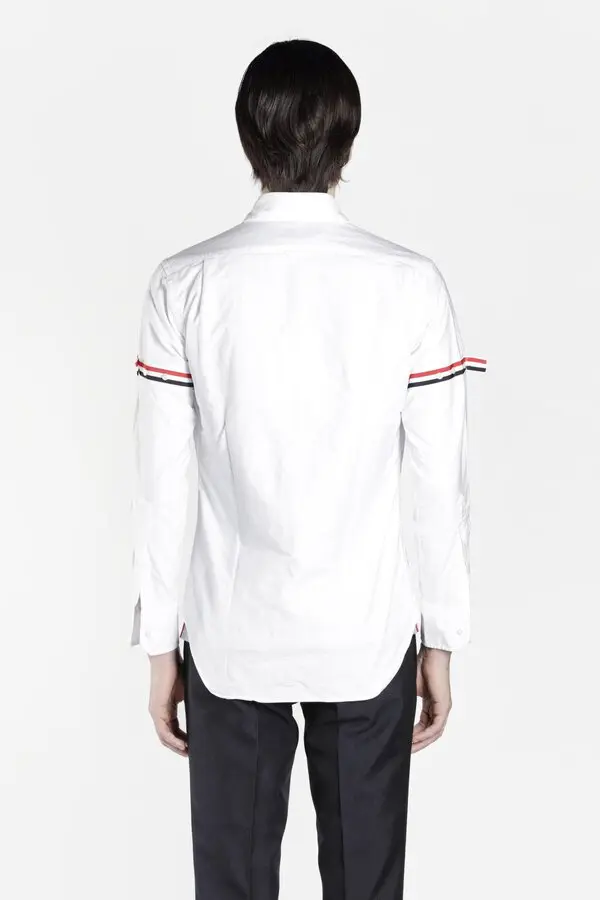 Thom Browne Grosgrain Armband Oxford Shirt
