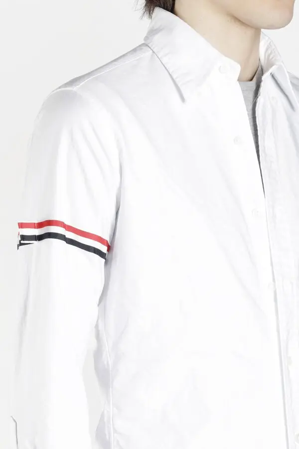 Thom Browne Grosgrain Armband Oxford Shirt