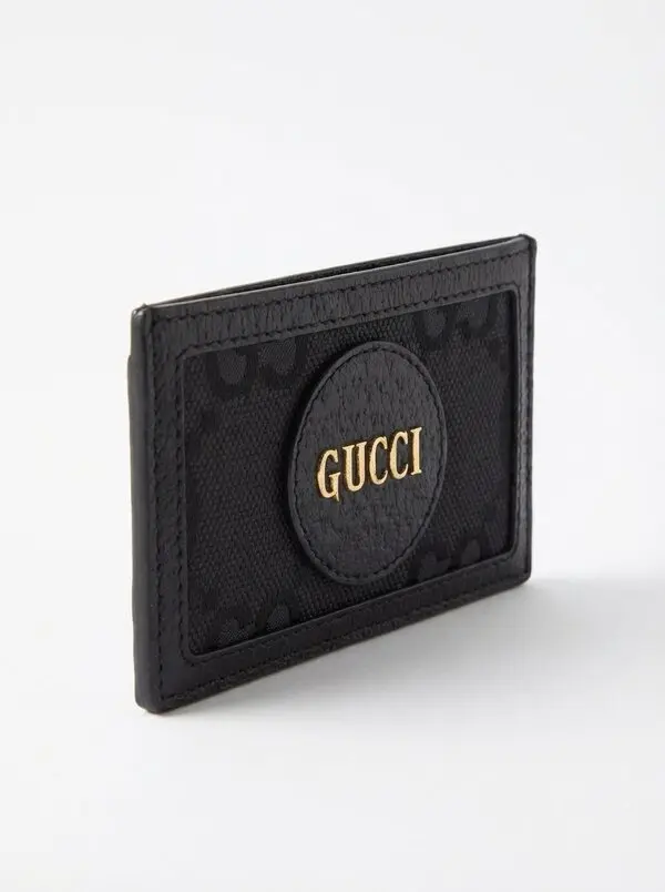 Gucci Off The Grid Gg Supreme Cardholder - Black