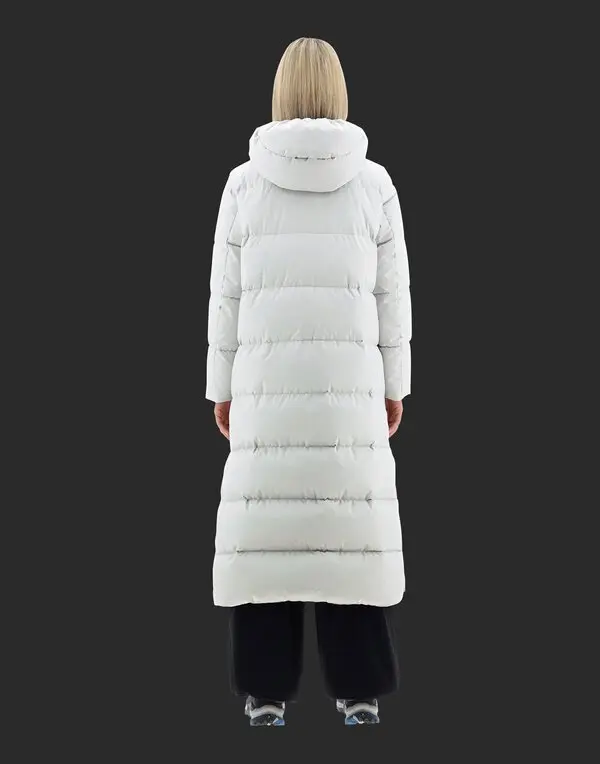 Herno Zip-up Hooded Long Coat