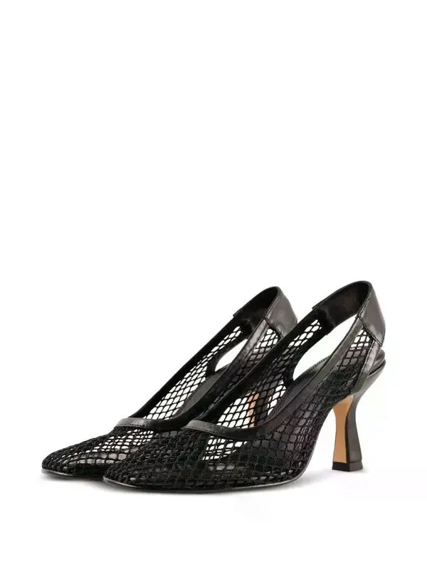 SOULIERS MARTINEZ Beatriz Mesh Slingback Pumps