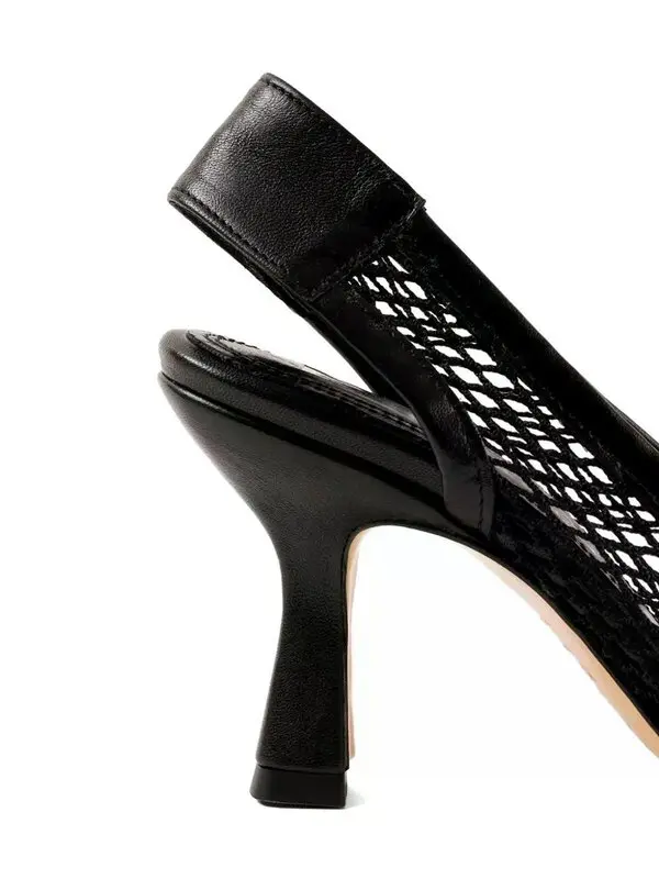 SOULIERS MARTINEZ Beatriz Mesh Slingback Pumps