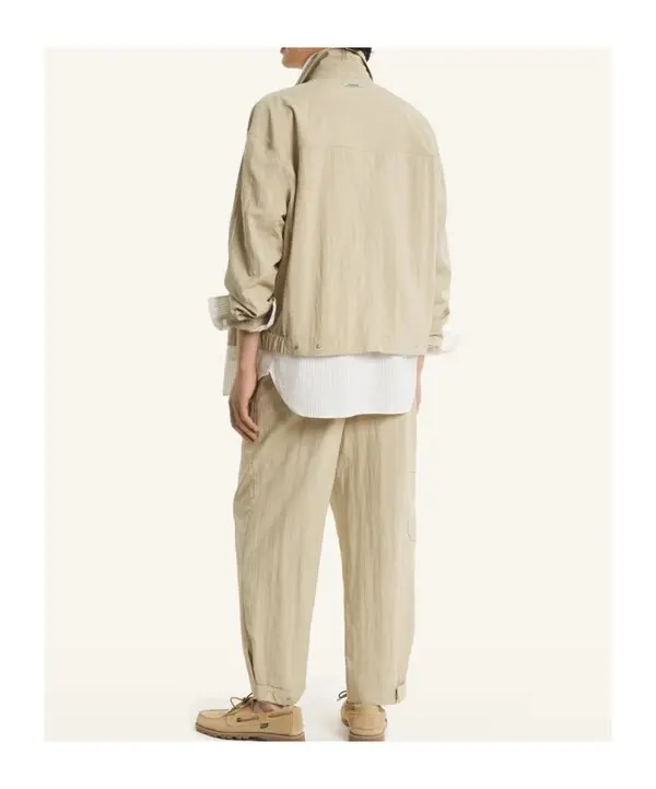 Maison Kitsuné Zip-up Jacket With Fox Logo Detail