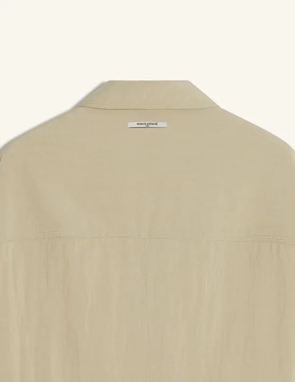Maison Kitsuné Zip-up Jacket With Fox Logo Detail