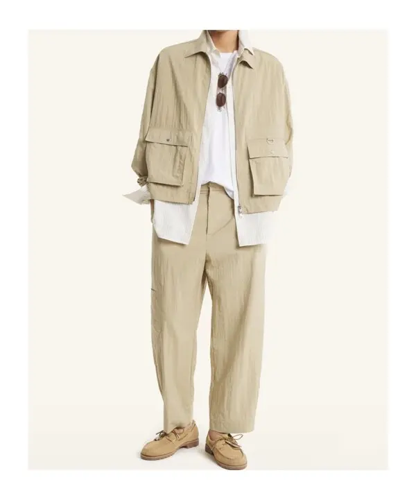 Maison Kitsuné Zip-up Jacket With Fox Logo Detail
