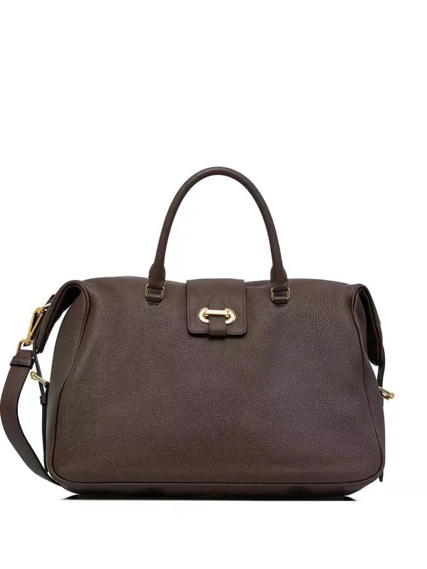 POLLINI Grained-effect Logo-buckle Cross-body Bag