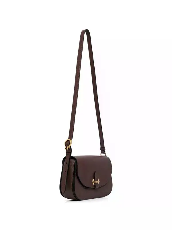 POLLINI Fence Grained Logo-clasp Cross-body Bag