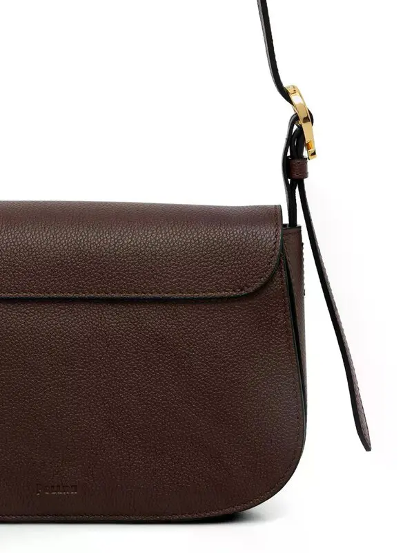 POLLINI Fence Grained Logo-clasp Cross-body Bag