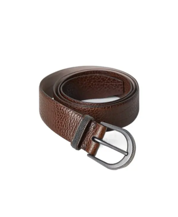 Brunello Cucinelli Embellished Buckle Belt