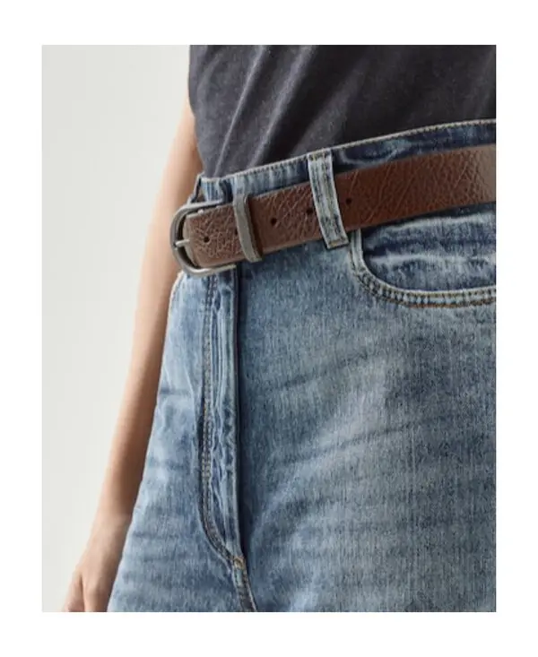 Brunello Cucinelli Embellished Buckle Belt