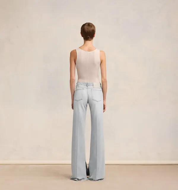 Ami Slitted Flared Jeans