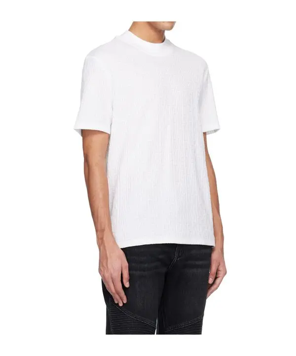 Balmain Regular Fit Monogram Sponge T-shirt