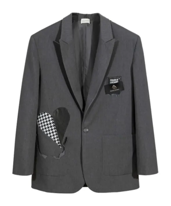 CHARLIE LUCIANO Long-sleeved Suit Jacket
