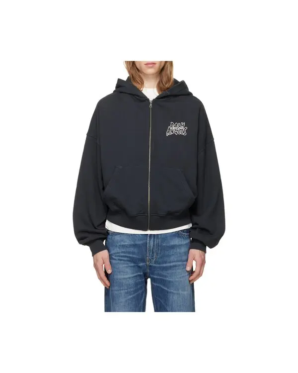 Palm Angels Graphic Zipped Hoody