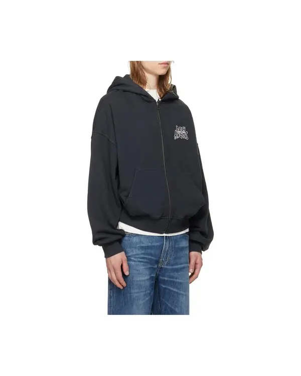 Palm Angels Graphic Zipped Hoody