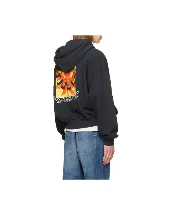 Palm Angels Graphic Zipped Hoody