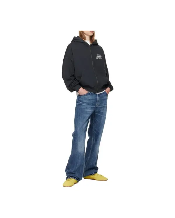 Palm Angels Graphic Zipped Hoody