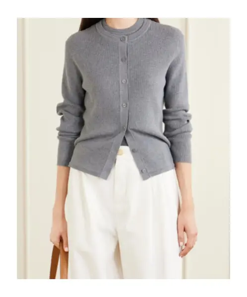 LISA YANG Abeena Ribbed Cardigan