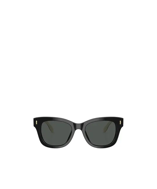 Tory Burch Geometric Frame Sunglasses - Black