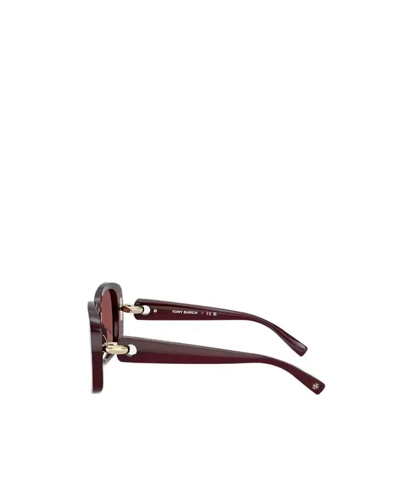 Tory Burch Geometric Sunglasses - Brown