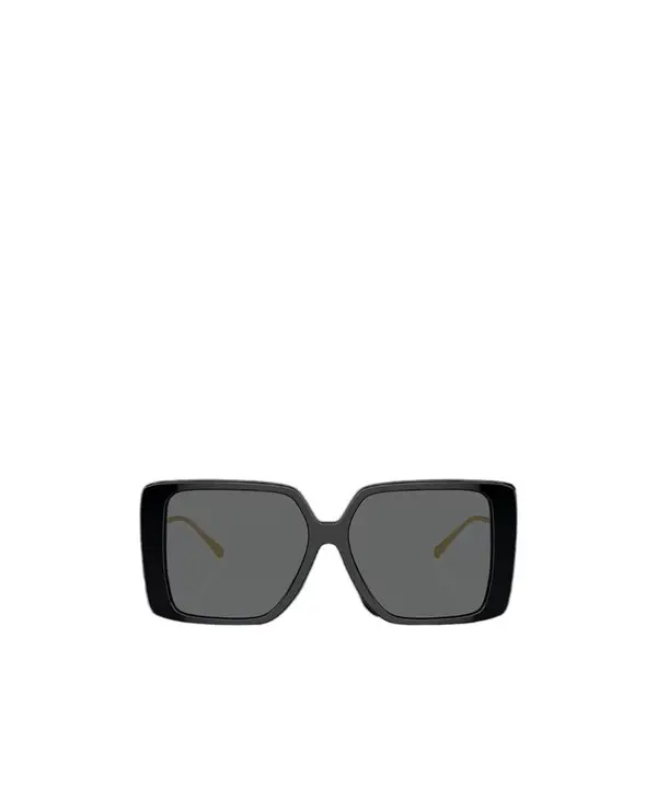 Tory Burch Miller Oversize Rectangle Sunglasses - Gray