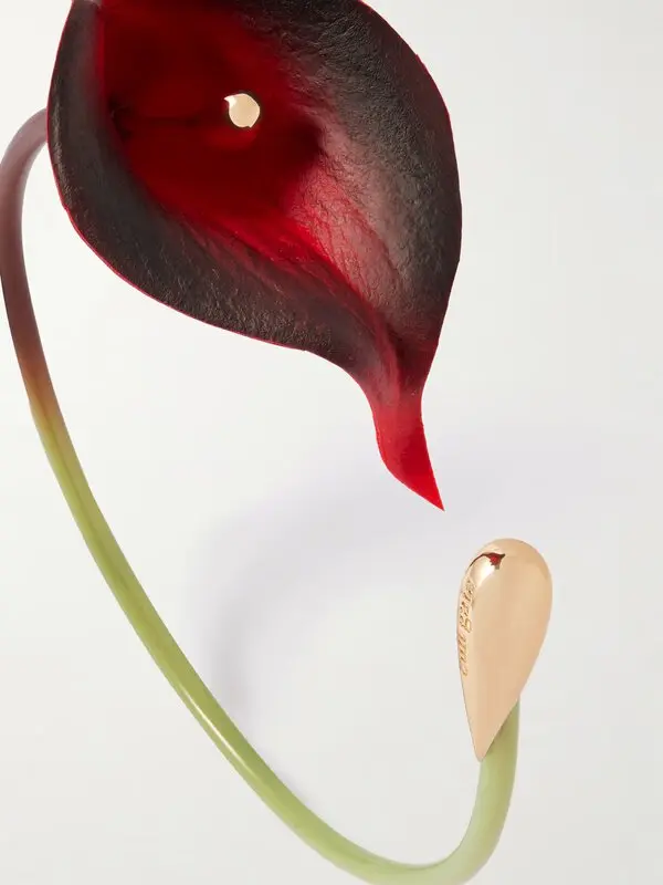 Cult Gaia Calla Lily Choker Necklace