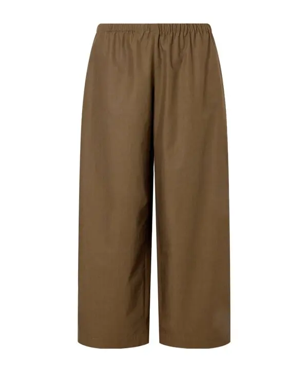 Khaite Wide-leg Trousers - Green