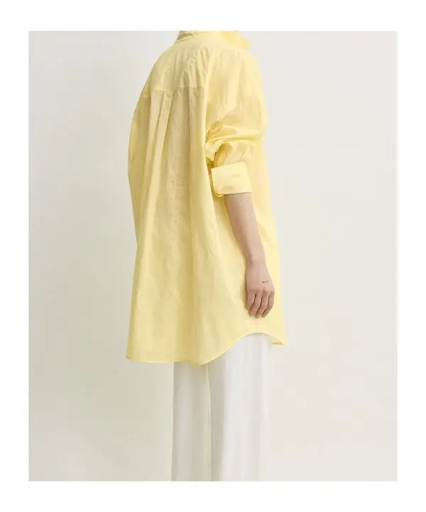 TOTEME Monogram-embroidered Oversized Shirt - No