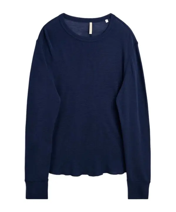 SUNFLOWER Wool Long-sleeved T-shirt - No
