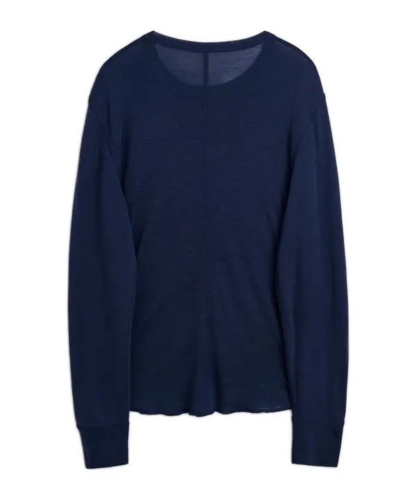 SUNFLOWER Wool Long-sleeved T-shirt - No