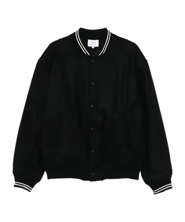 Maison Kitsuné Bomber Jacket - Black