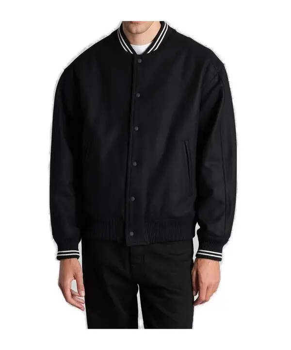 Maison Kitsuné Bomber Jacket - Black