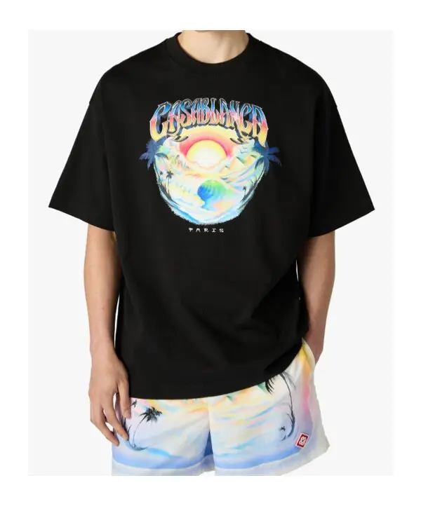 Casablanca Airspray Graphic-print T-shirt