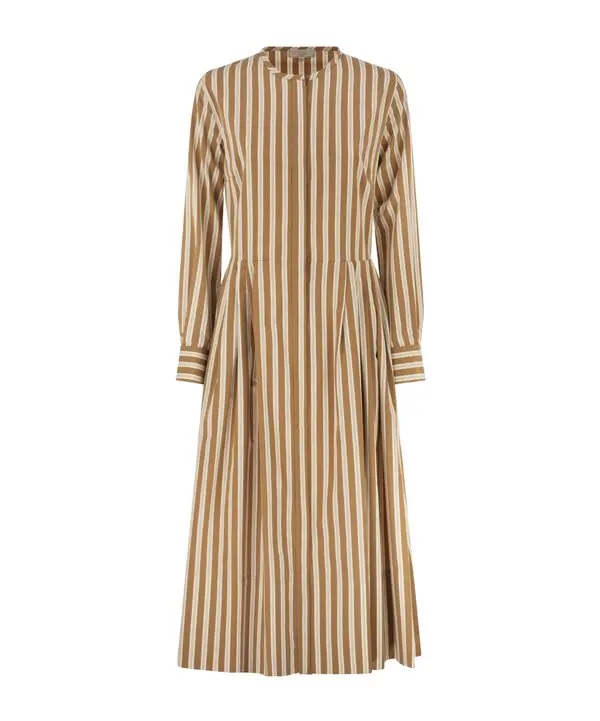 Antonelli Firenze Striped Midi Dress
