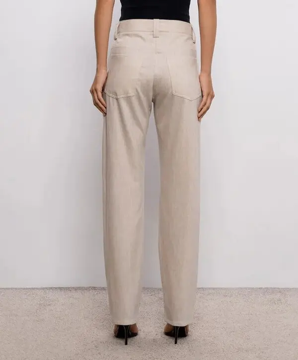 Khaite Wool And Cashmere-blend Straight-leg Pants