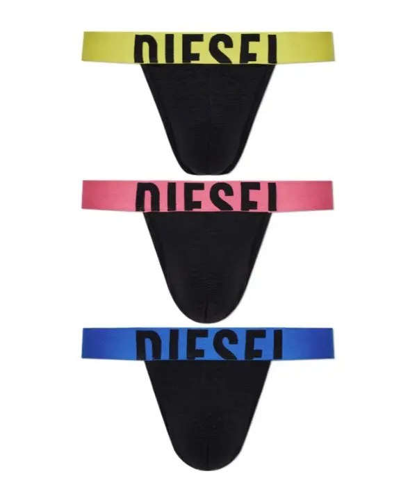DIESEL® Fritz-d-pop Thongs - Black