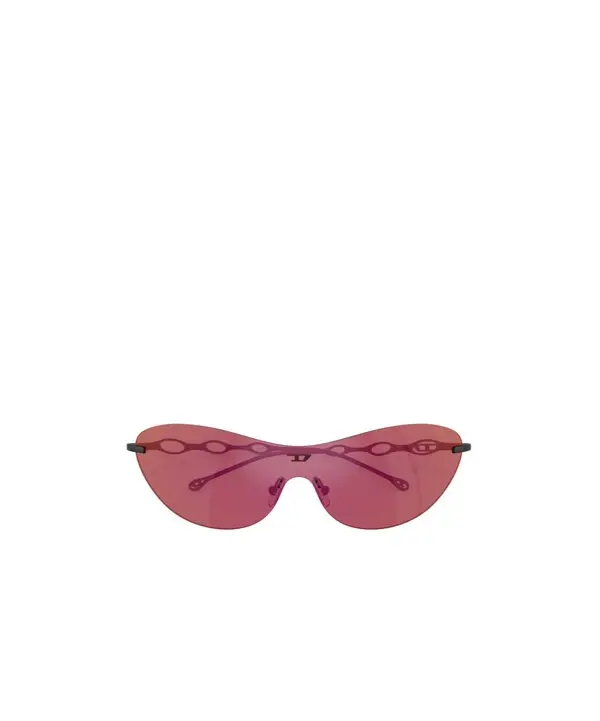 DIESEL® Rimless Shield Sunglasses - Pink