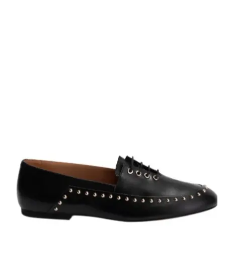 JIL SANDER Studded Flat Loafers