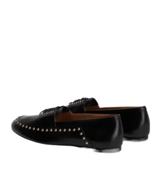 JIL SANDER Studded Flat Loafers