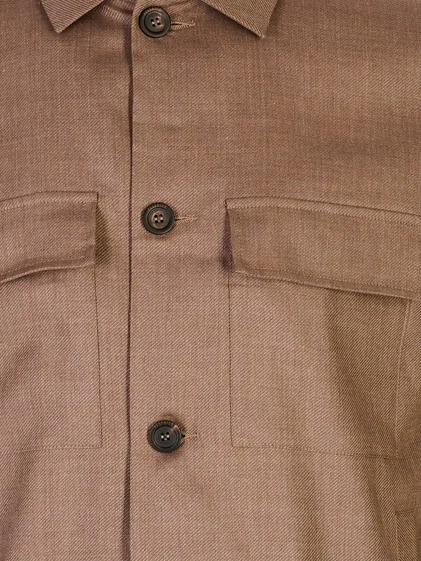 Peserico Long-sleeve Jacket With Classic Collar