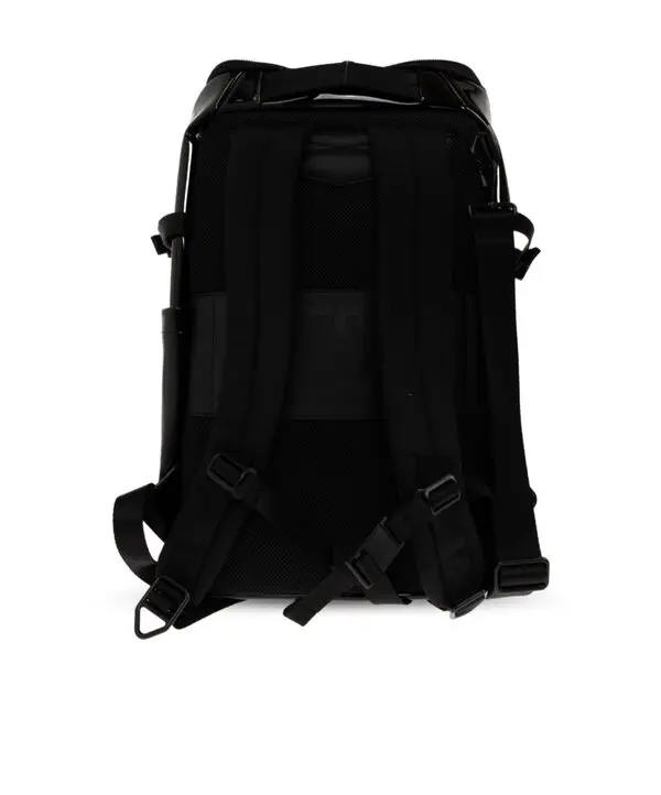 DIESEL® Logo Print Zip-up Backpack