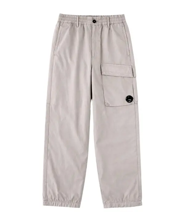 C.P. COMPANY Lens Detailed Straight Leg Trousers