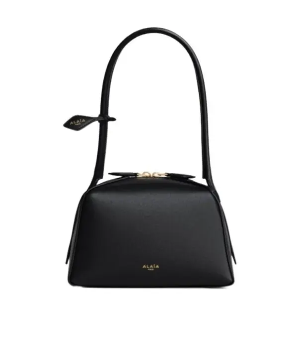 Alaïa Le Bouledogue Small Bag In Calfskin