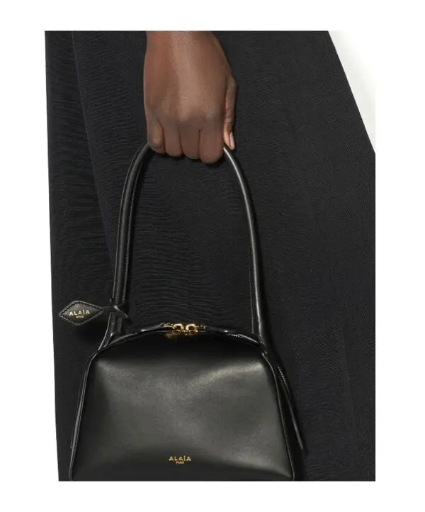Alaïa Le Bouledogue Small Bag In Calfskin