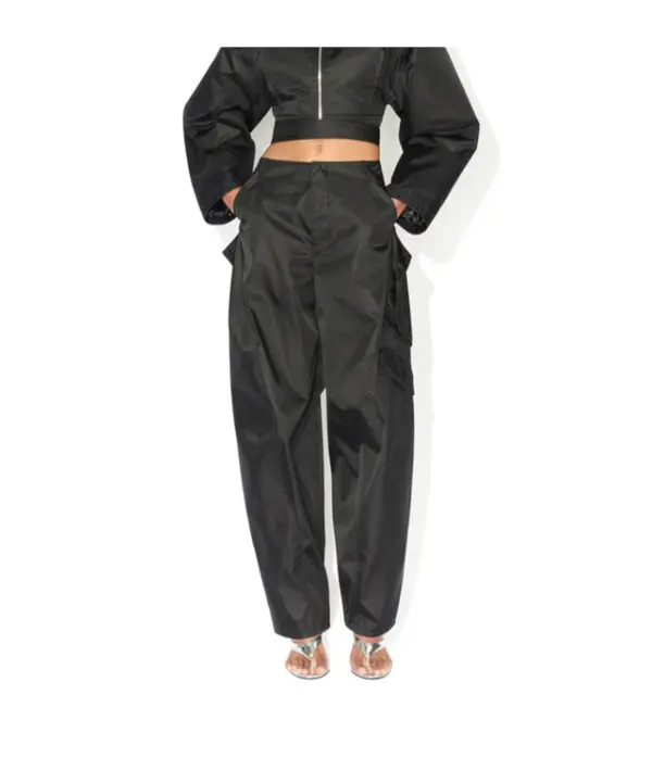Alaïa Wide-leg Cargo Pants