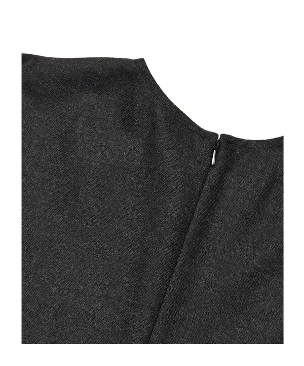 Victoria Beckham Dolman Sleeve Midi Dress - Black