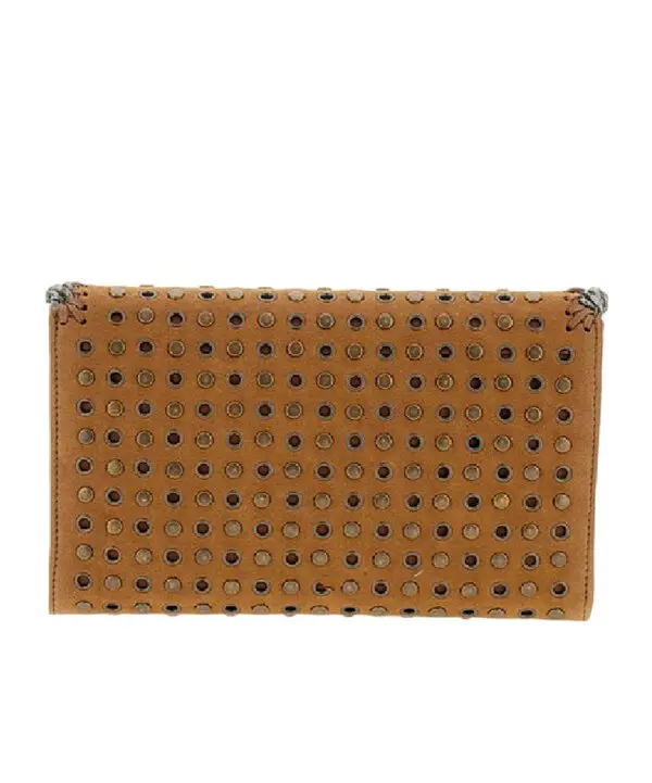 Stella McCartney Falabella Embellished Wallet - Brown